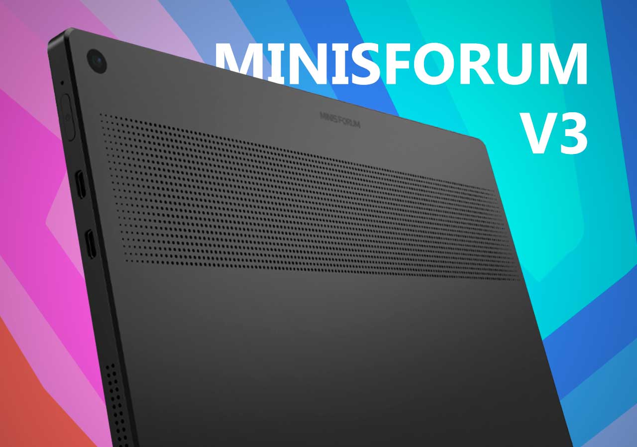 Minisforum V3, Una Tableta A La Altura De Las Mejores - Analizando ...